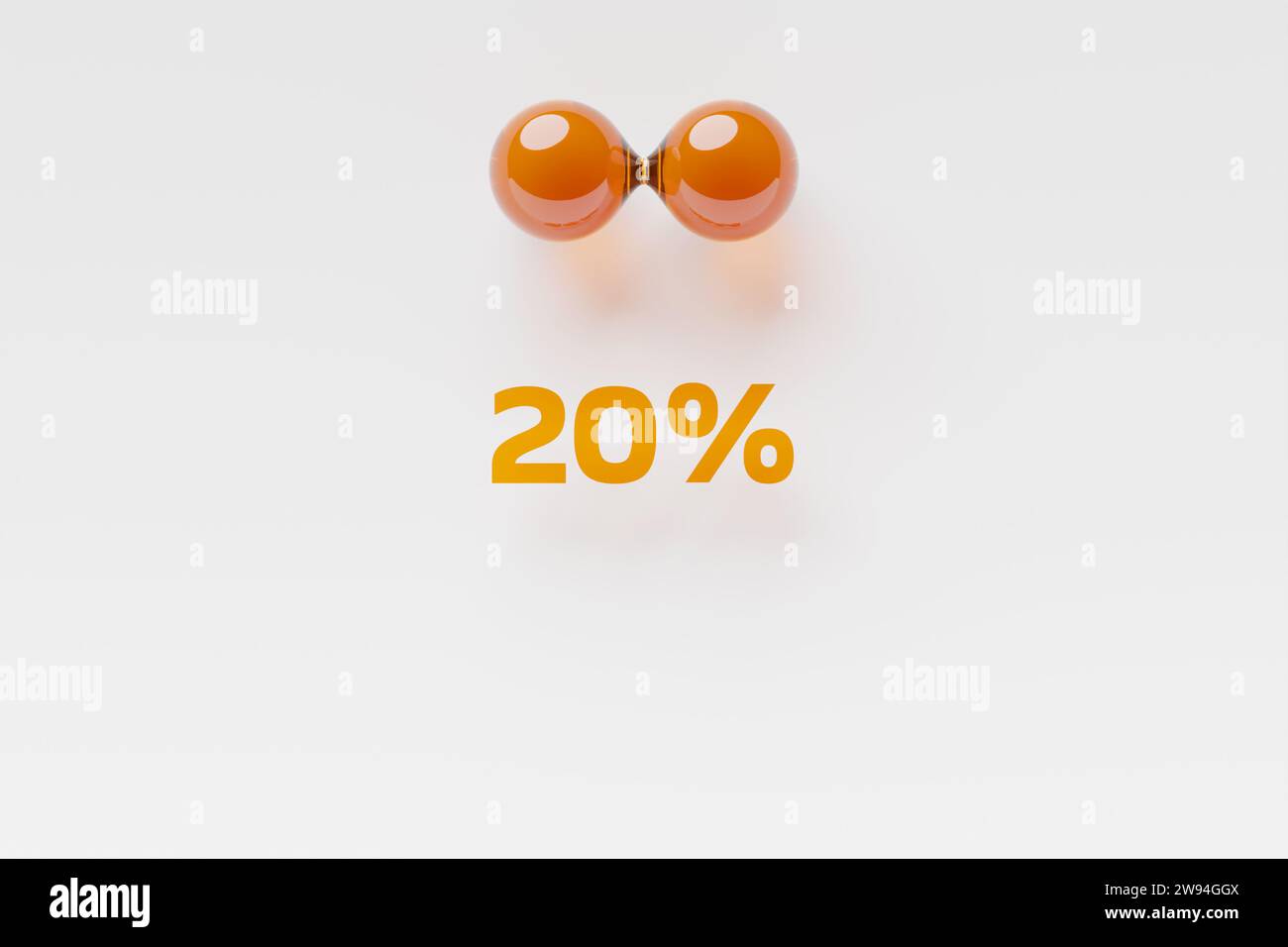 Device for measuring intensity. Round panel with scale on a white ...