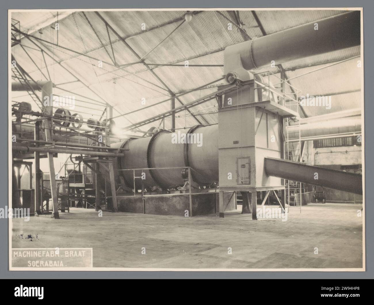 Sugar dry installation, Anonymous, 1937 photograph Sugar dryer ...