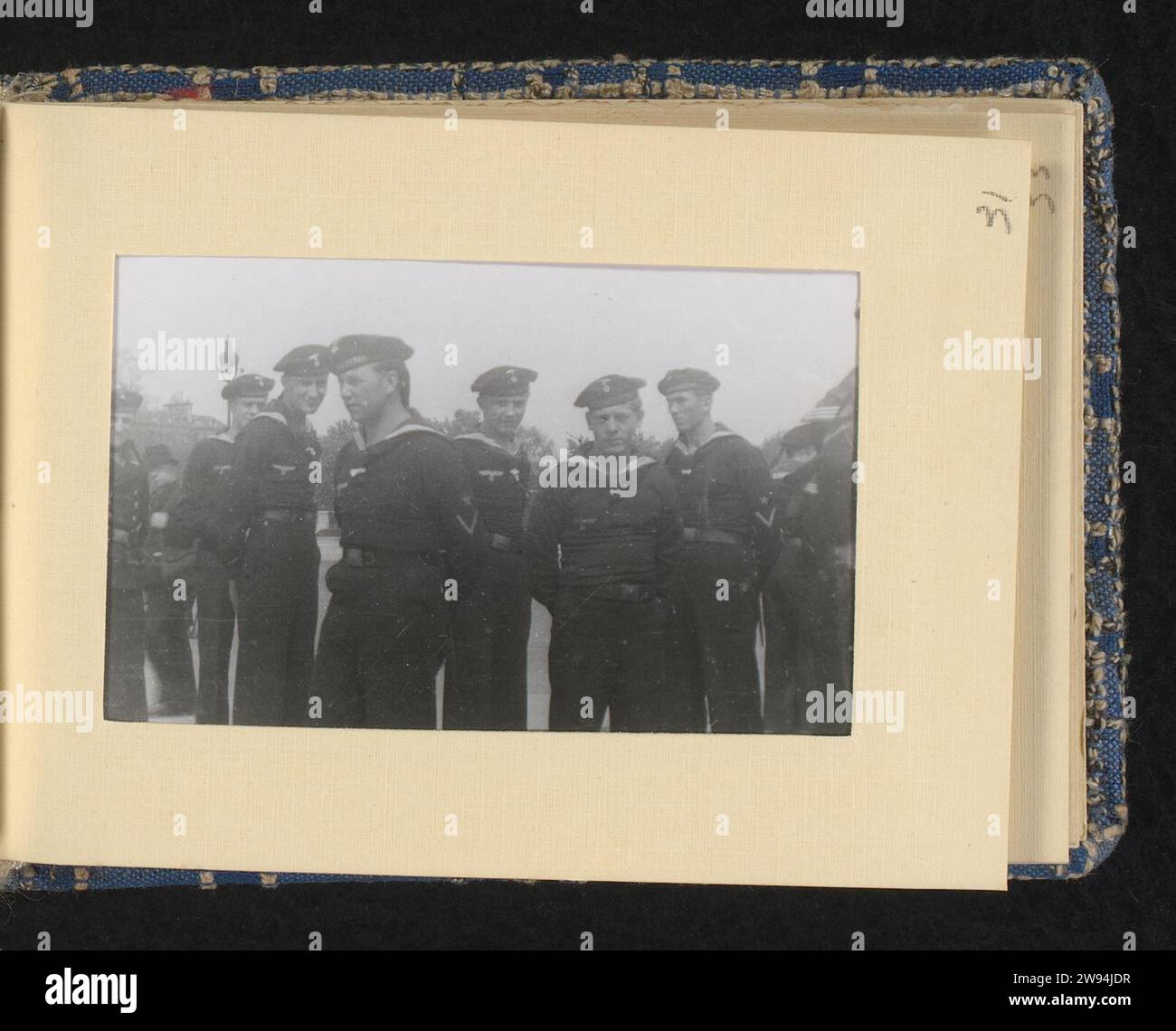 In Paris, Anonymous, 1940 - 1943 photograph German sailors in Paris ...
