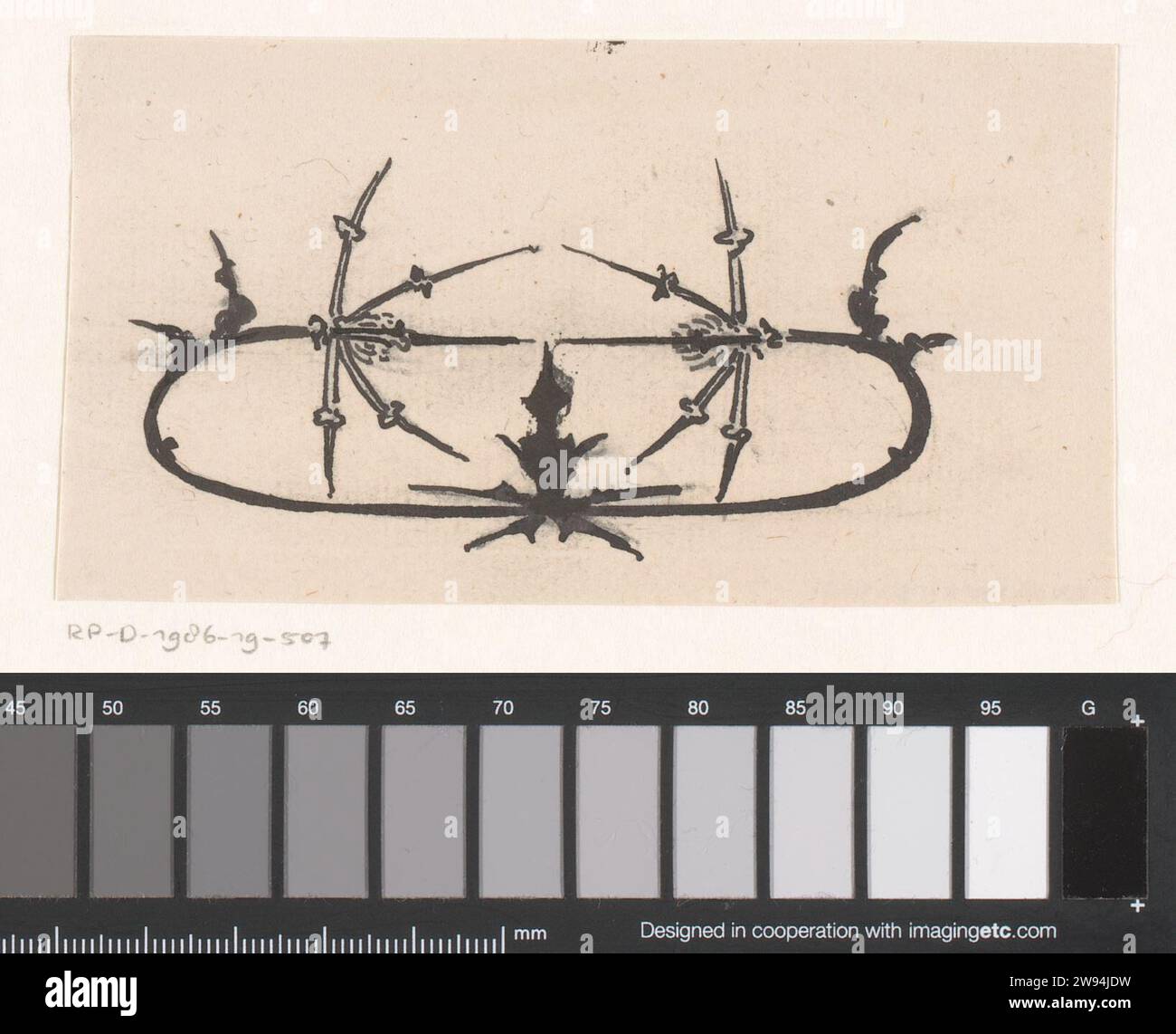 Vignette with Distel, Reinier Willem Petrus de Vries (1874-1953), 1884 ...