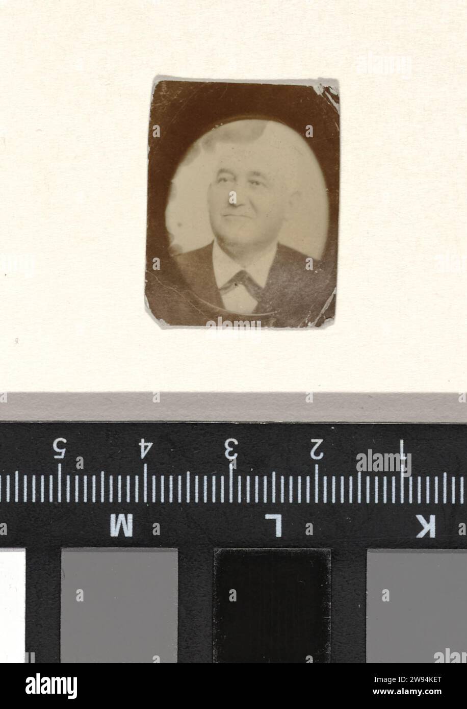 Small portrait of an unknown man, Anonymous, 1860 - 1910 photograph ...