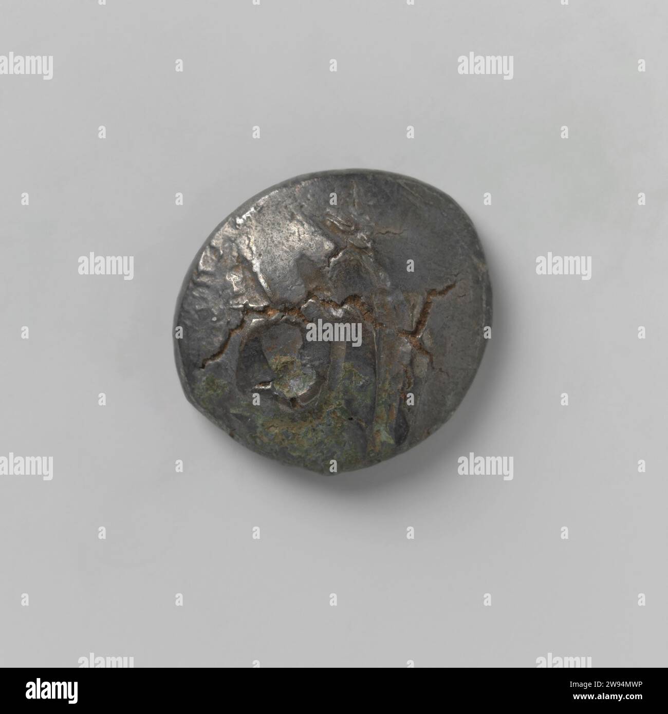 Djampel of Kingdom Majopahit on Java ,, 1290 - 1520 coin Silver dish ...