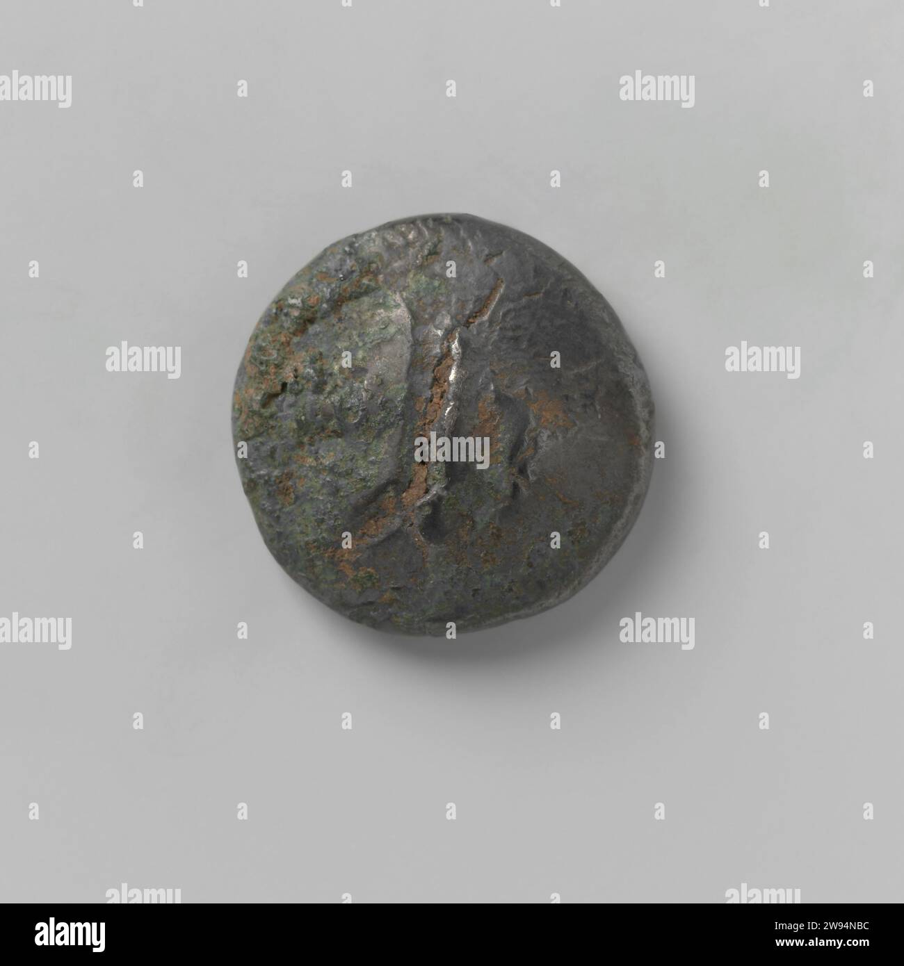 Djampel of Kingdom Majopahit on Java ,, 1290 - 1520 coin Silver dish ...