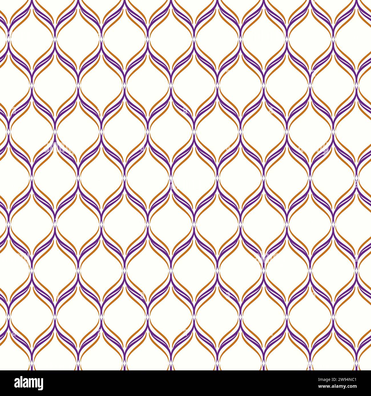 Repeating diamond wave pattern Cut Out Stock Images & Pictures - Alamy