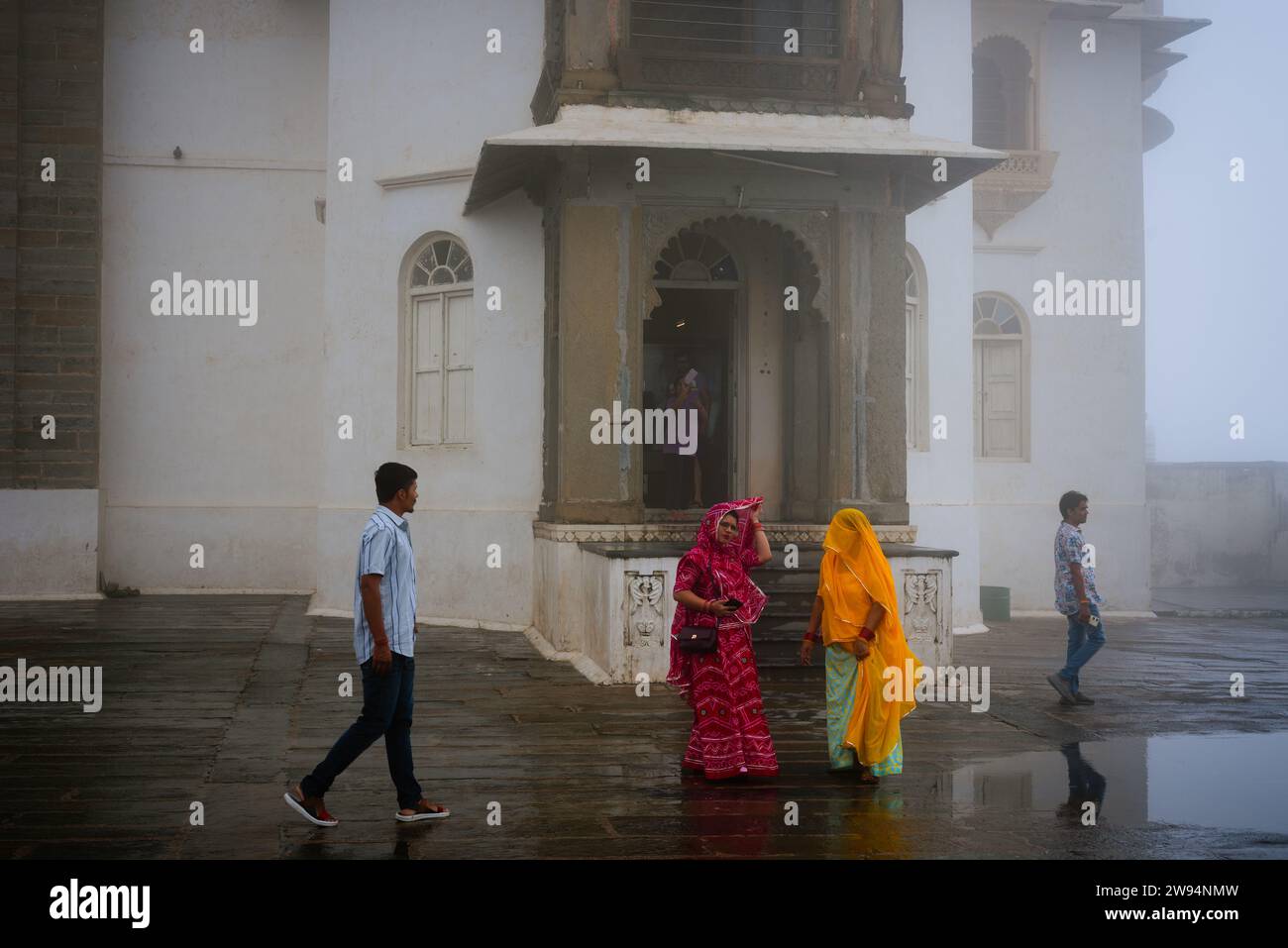 Sajjangarh Monsoon Palace Udaipur Rajasthan India, September 20 2023 ...