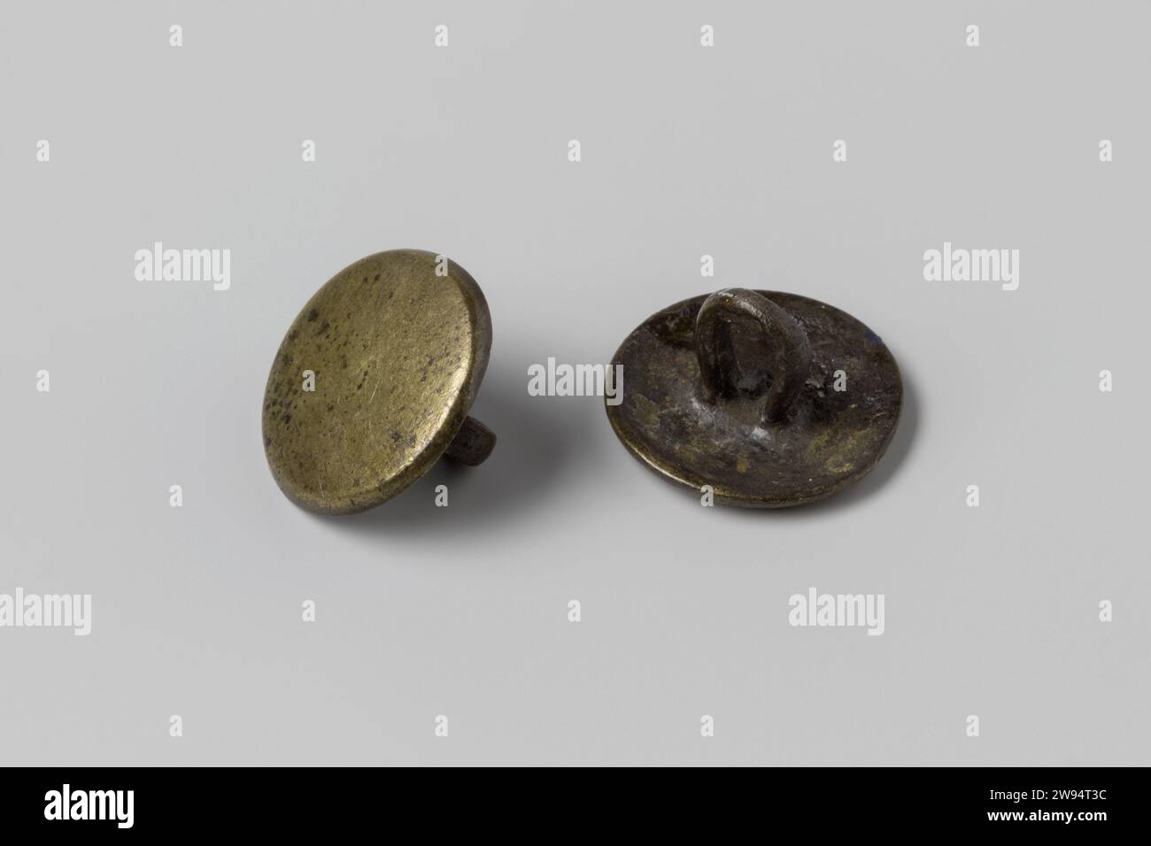 Two buttons from the wreck of the East Indies Hollandia, Anonymous ...