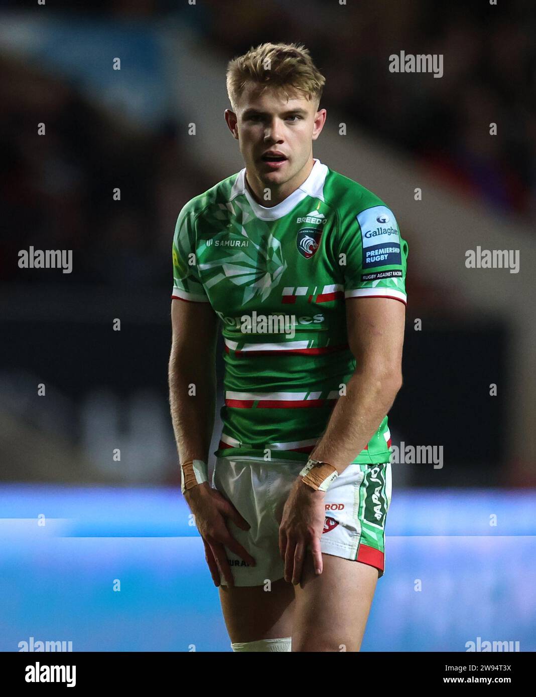 File photo dated 13-10-2023 of Leicester Tigers' Charlie Atkinson ...