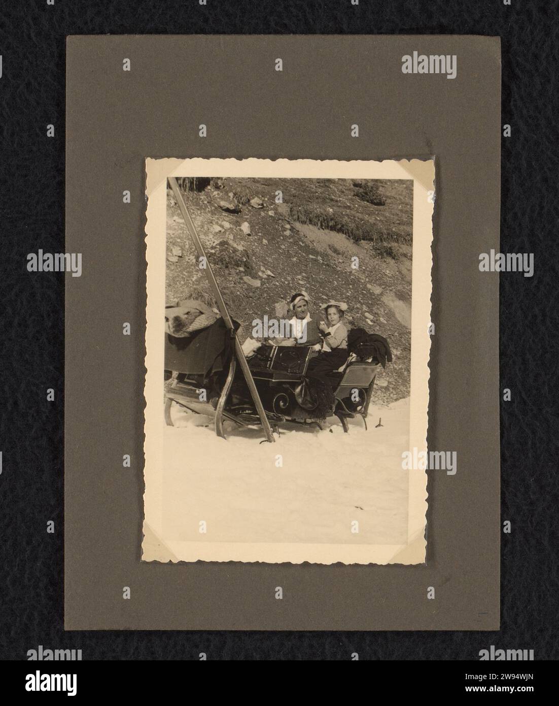 In the Slee, Wachenheimer family, 1934 photograph Album magazine with a ...