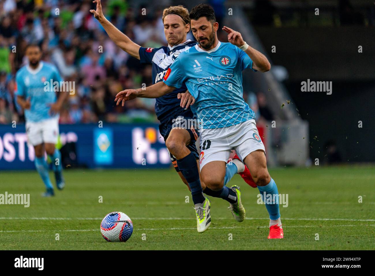 Melbourne, Australia. 23 December, 2023. Melbourne Victory FC ...