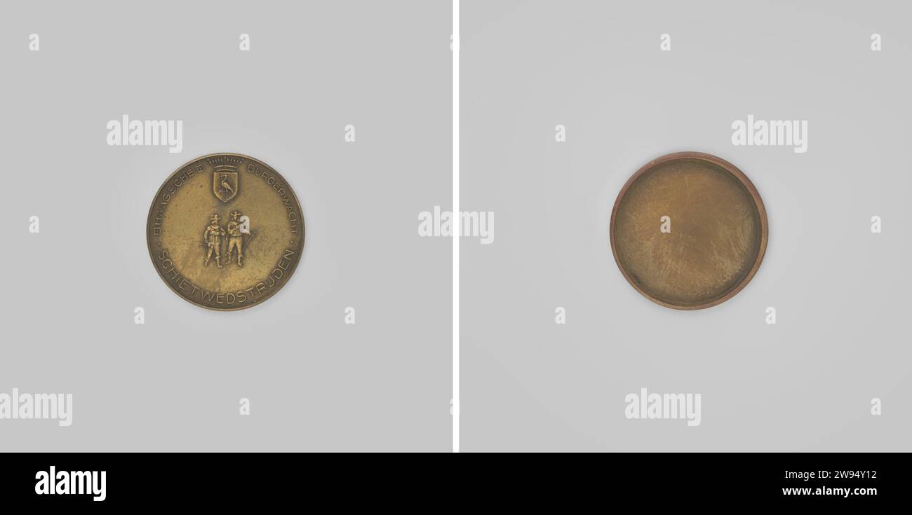 Price medal Citizen Guard in The Hague, Anonymous, c. 1920 history ...