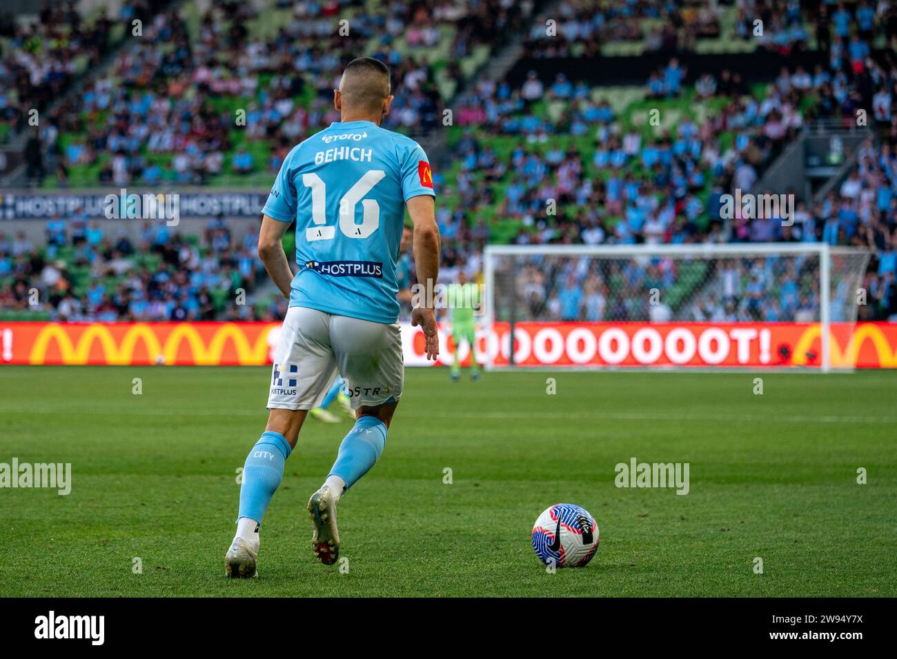 Melbourne, Australia. 23 December, 2023. Melbourne City FC Defender ...