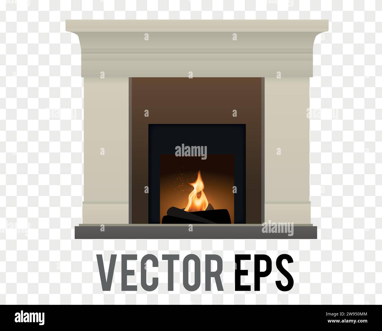 Interior fire cozy Cut Out Stock Images & Pictures - Alamy