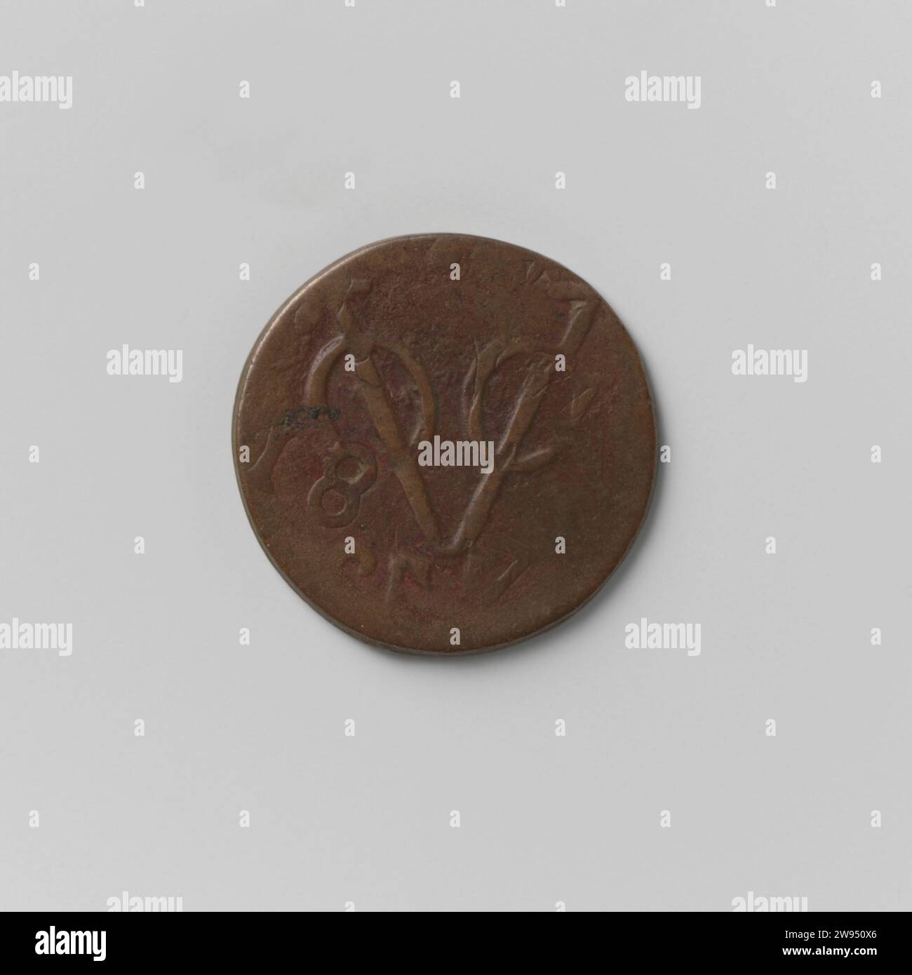 Imitation of a penny from the VOC from Holland, 1780 - 1830 coin Copper ...