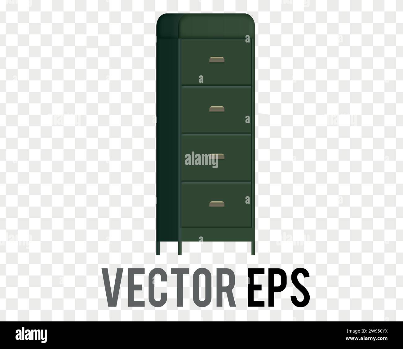 The modern metal dark green business working handle file organizer ...