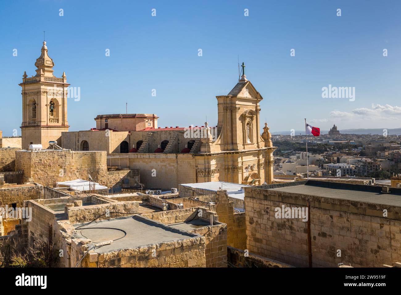 Citadel of Rabat (Victoria), Malta Stock Photo - Alamy