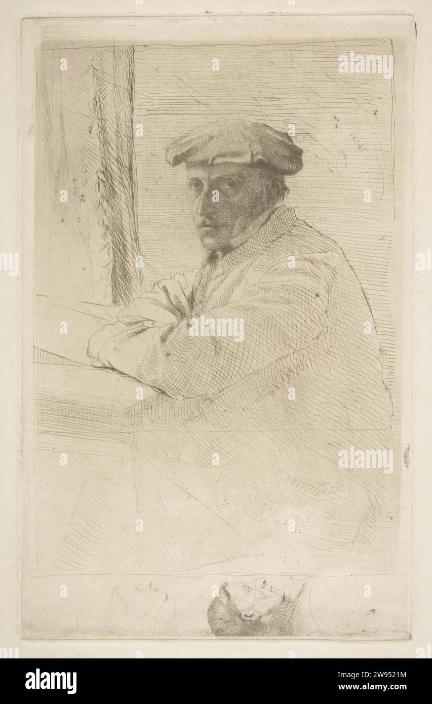 The Engraver Joseph Tourny 1929 by Edgar Degas Stock Photo - Alamy