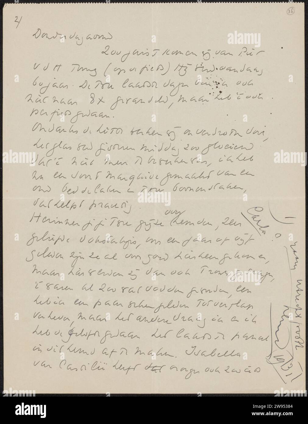 Letter to Ina van Eibergen Santhagens-Waller, Richard Nicolaüs Roland ...