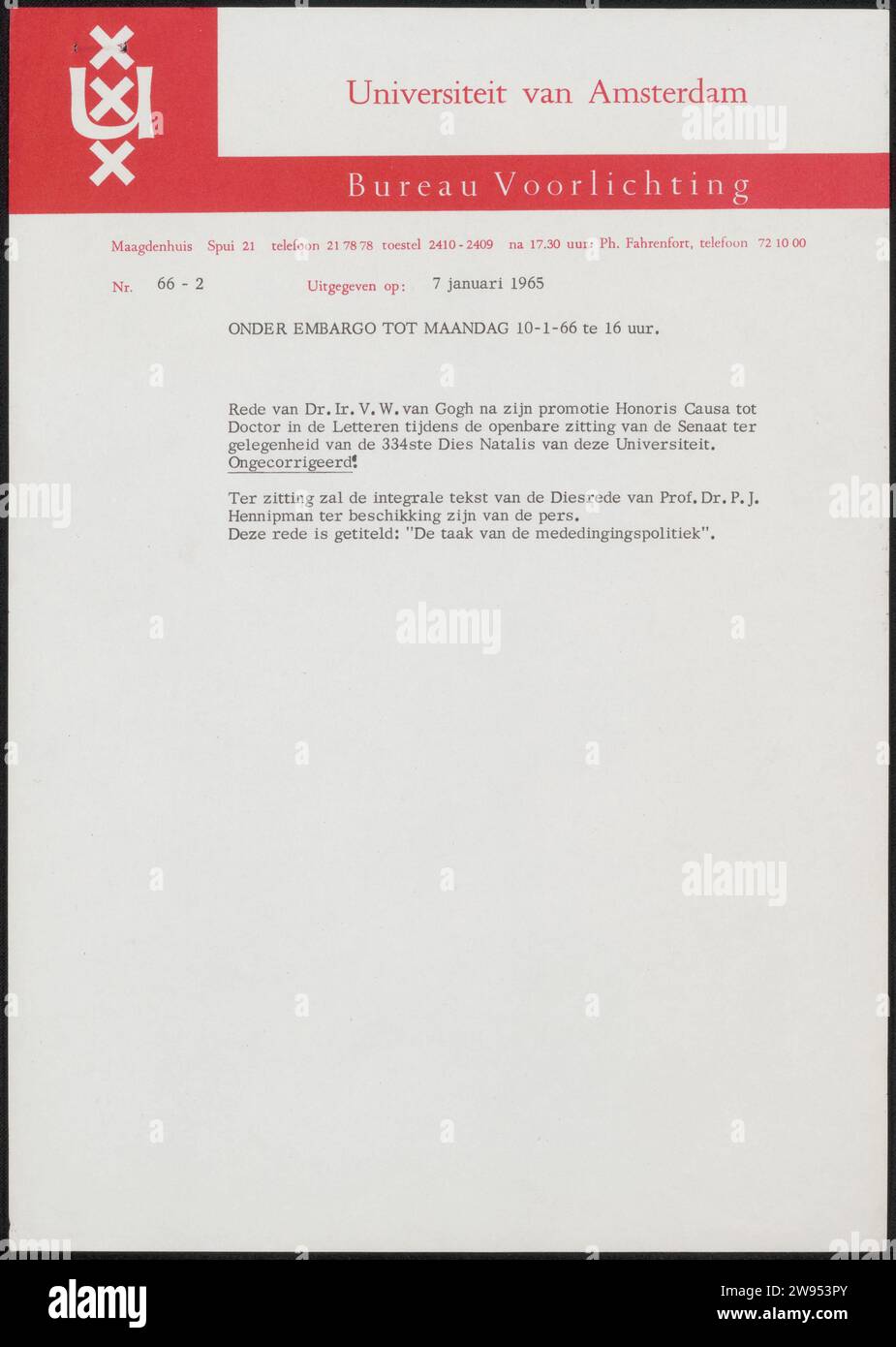 Reason of engineer Vincent Willem van Gogh after his promotion as a ...