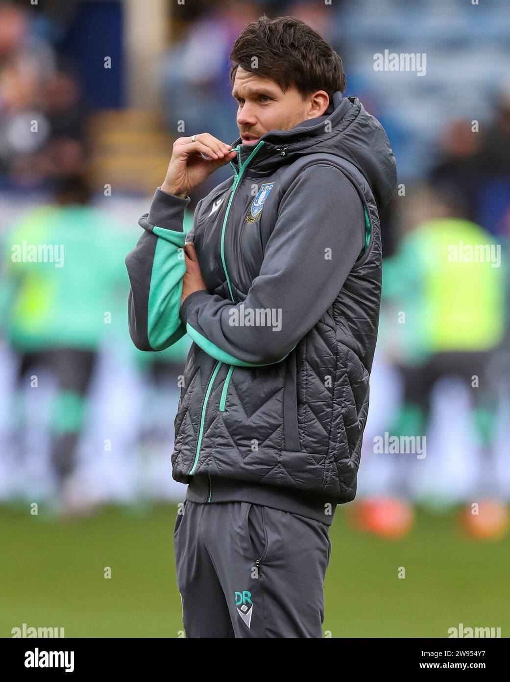 Sheffield, UK. 23rd Dec, 2023. Sheffield Wednesday Manager Danny Rohl ...