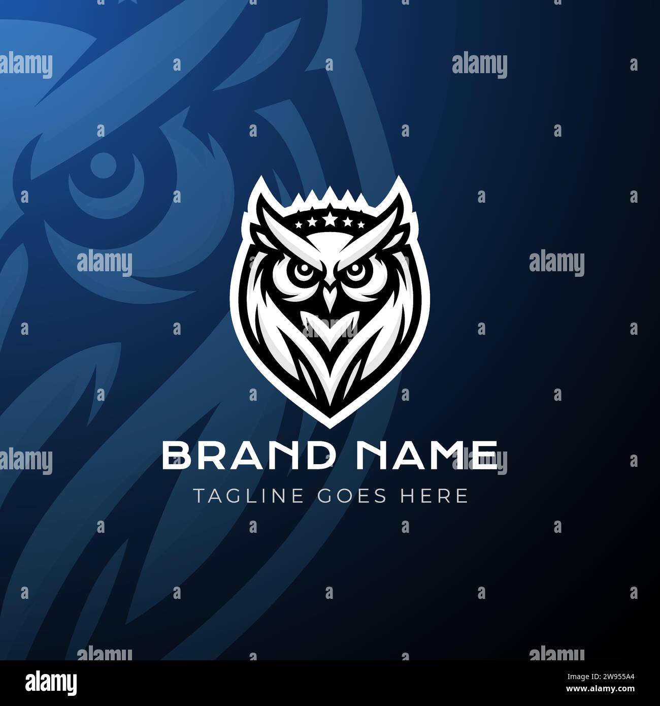 Azure plumage Stock Vector Images - Alamy