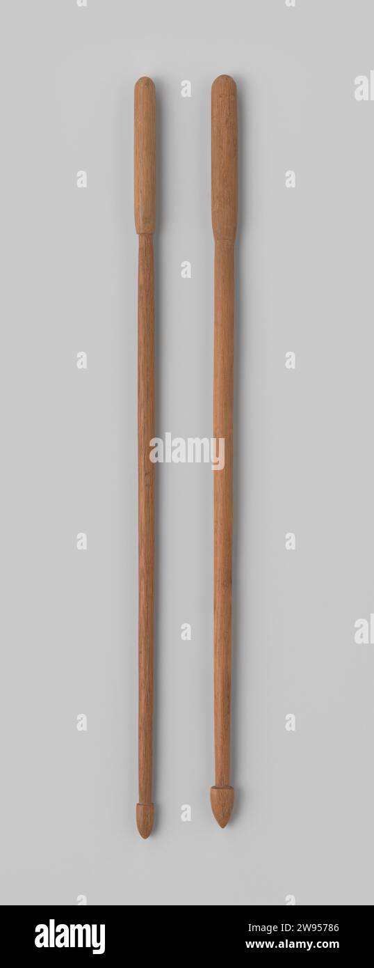 Drumsticks, anonymous, c. 1900 - c. 2000 musical instrument. elements ...