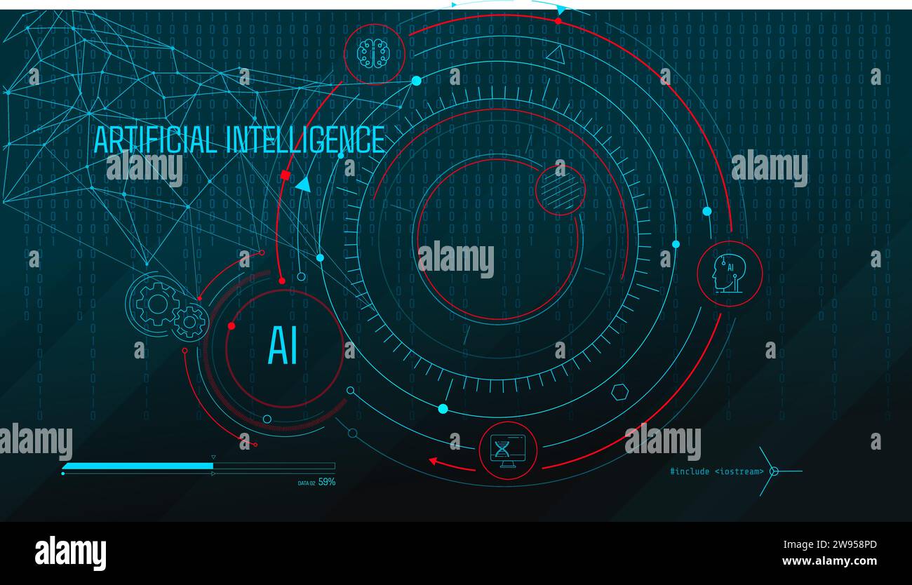 Artificial intelligence computing technology is used to create virtual ...