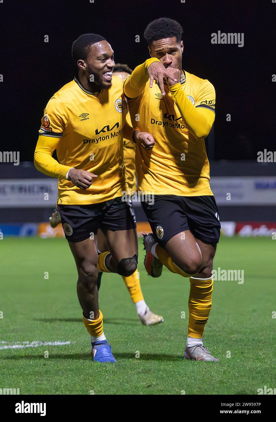 Boston United Vs Alfreton Town Vanarama National League North 23.12. ...