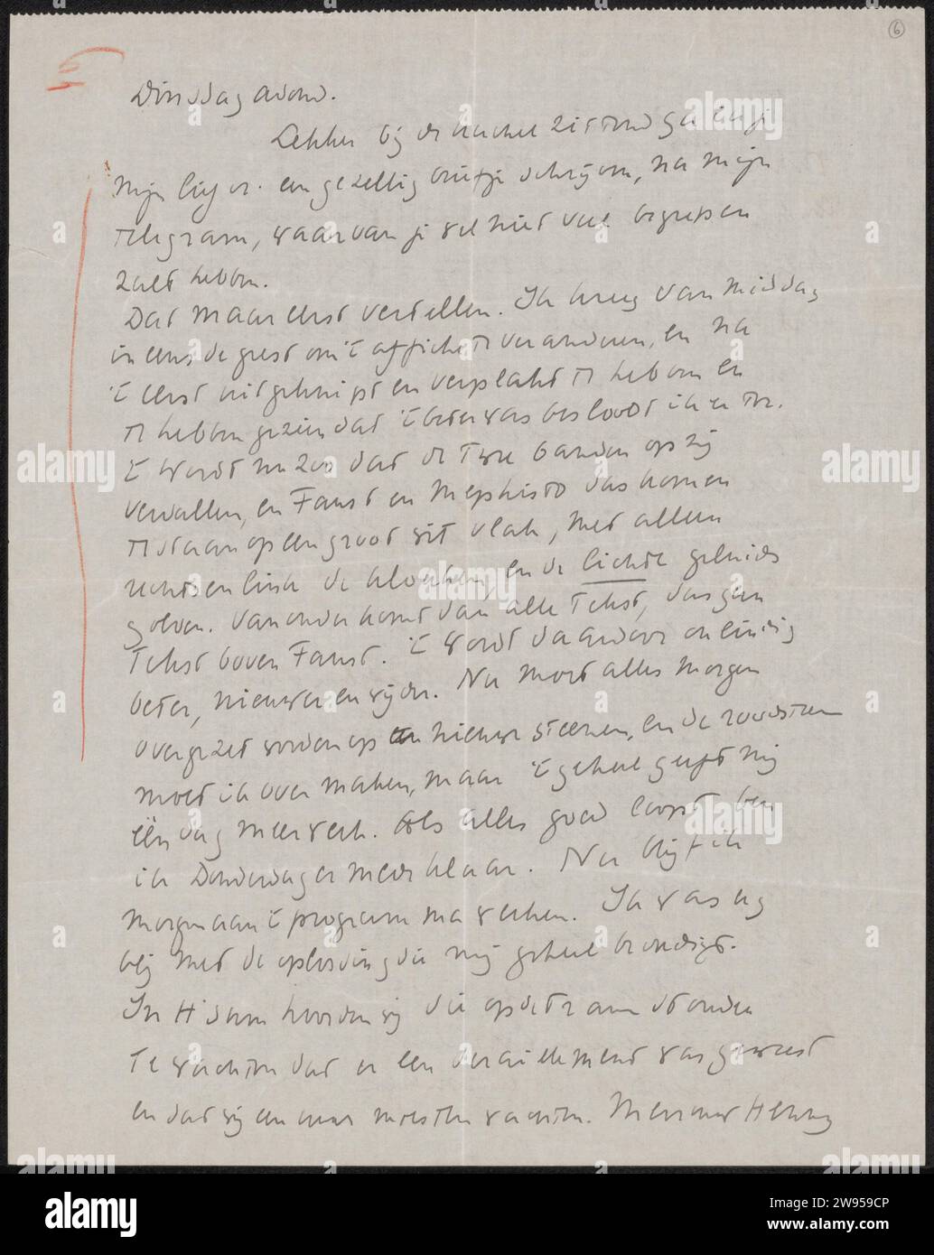 Letter to Ina van Eibergen Santhagens-Waller, Richard Nicolaüs Roland ...