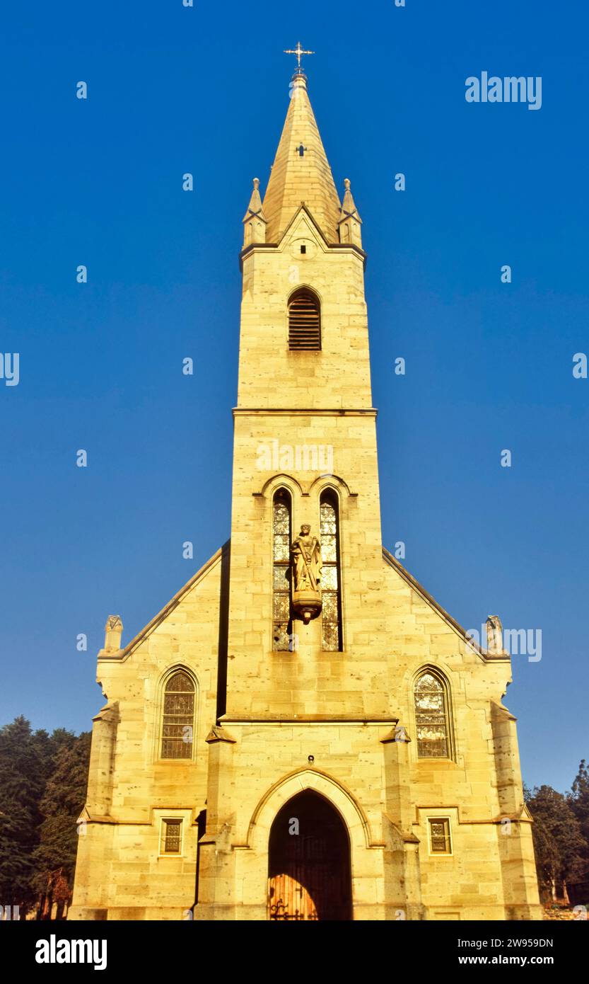 Reichenau Mission Church the exterior Underberg South Africa built by ...