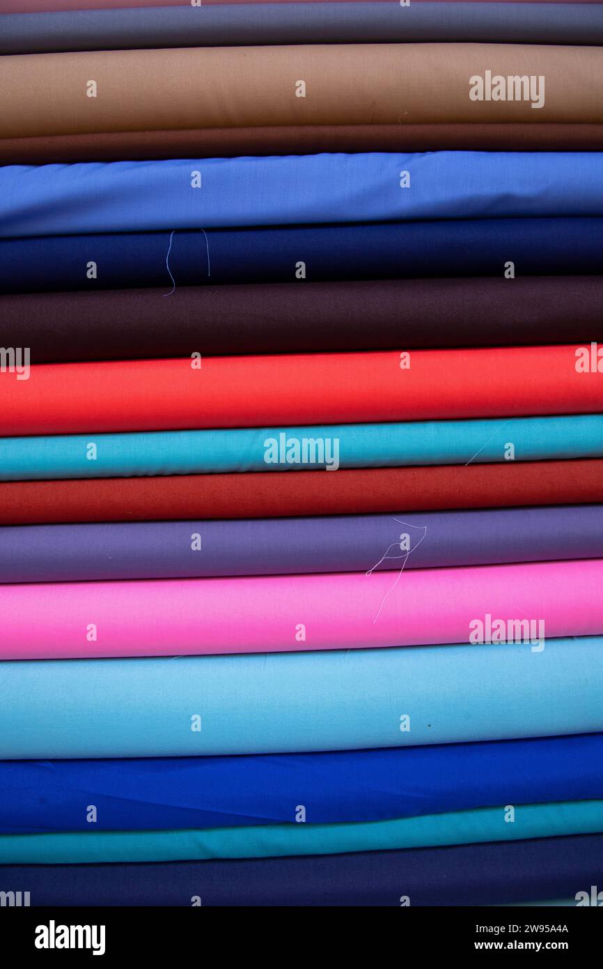 Multicolor textile fabric abstract pattern textures Can be used as ...