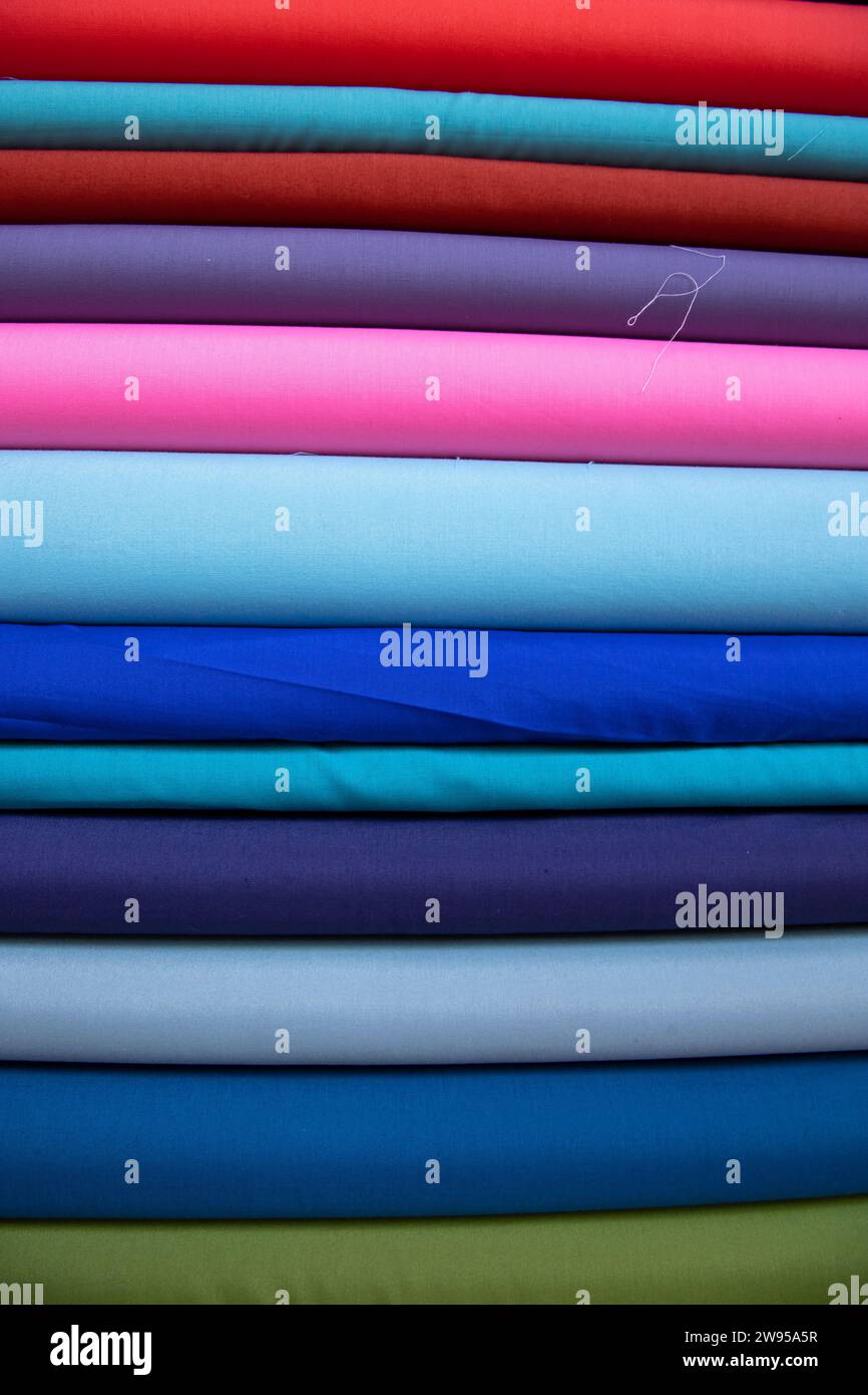 Multicolor textile fabric abstract pattern textures Can be used as ...