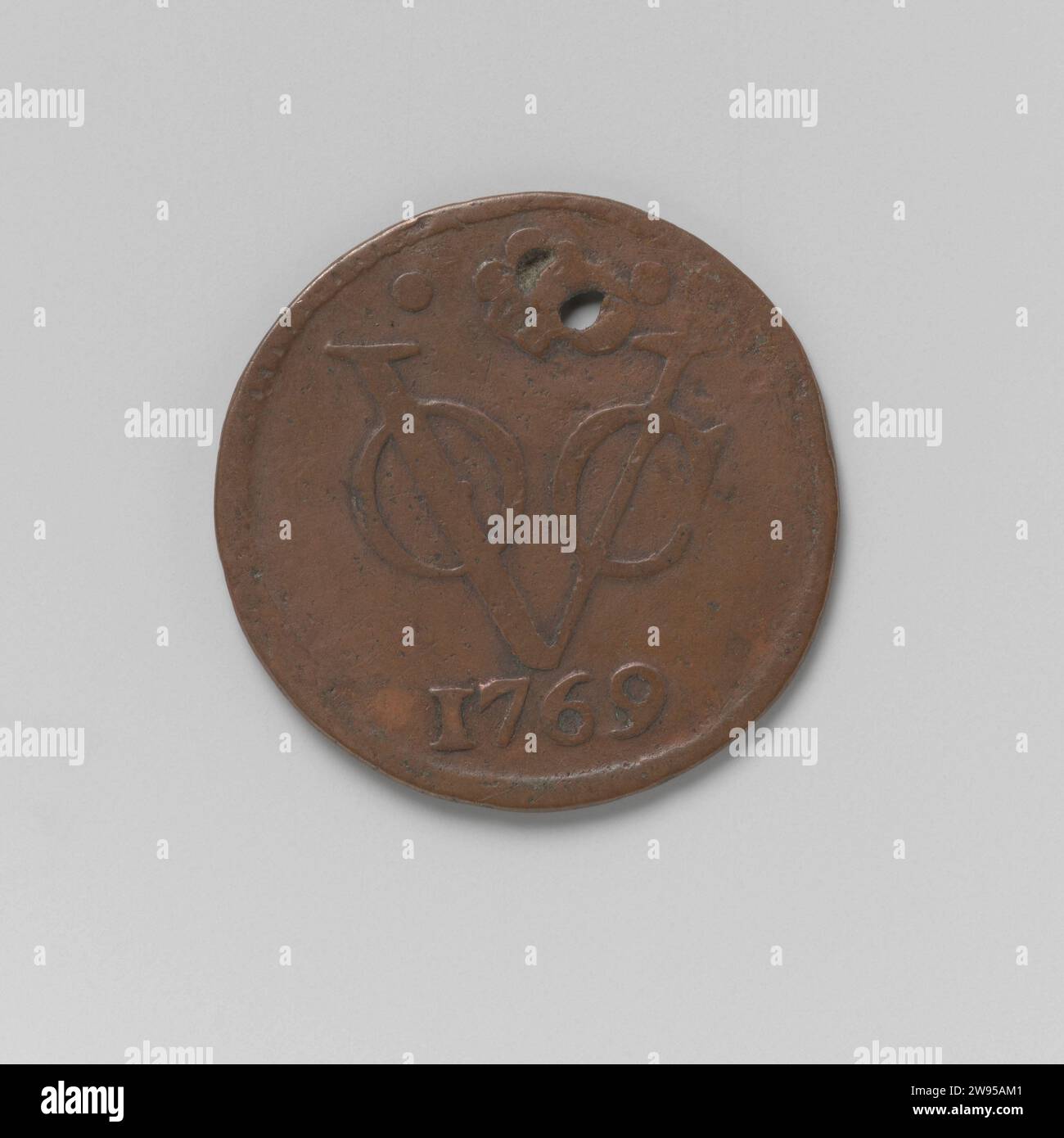 ½ Gift from the VOC from Holland, 1769, United Oostindische Compagnie ...