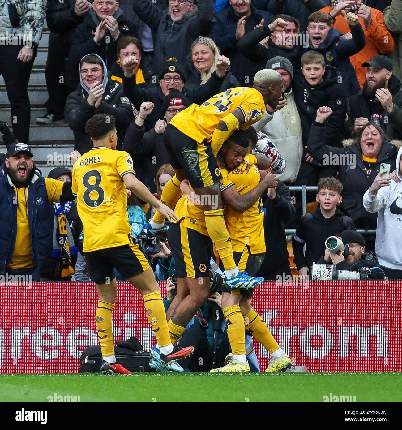 Wolverhampton, UK. 24th Dec, 2023. during the Premier League match ...