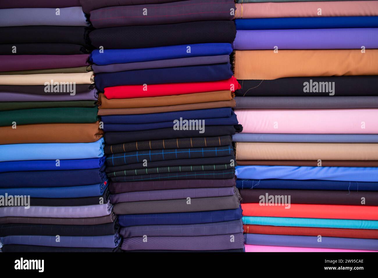 Multicolor textile fabric abstract pattern textures Can be used as ...