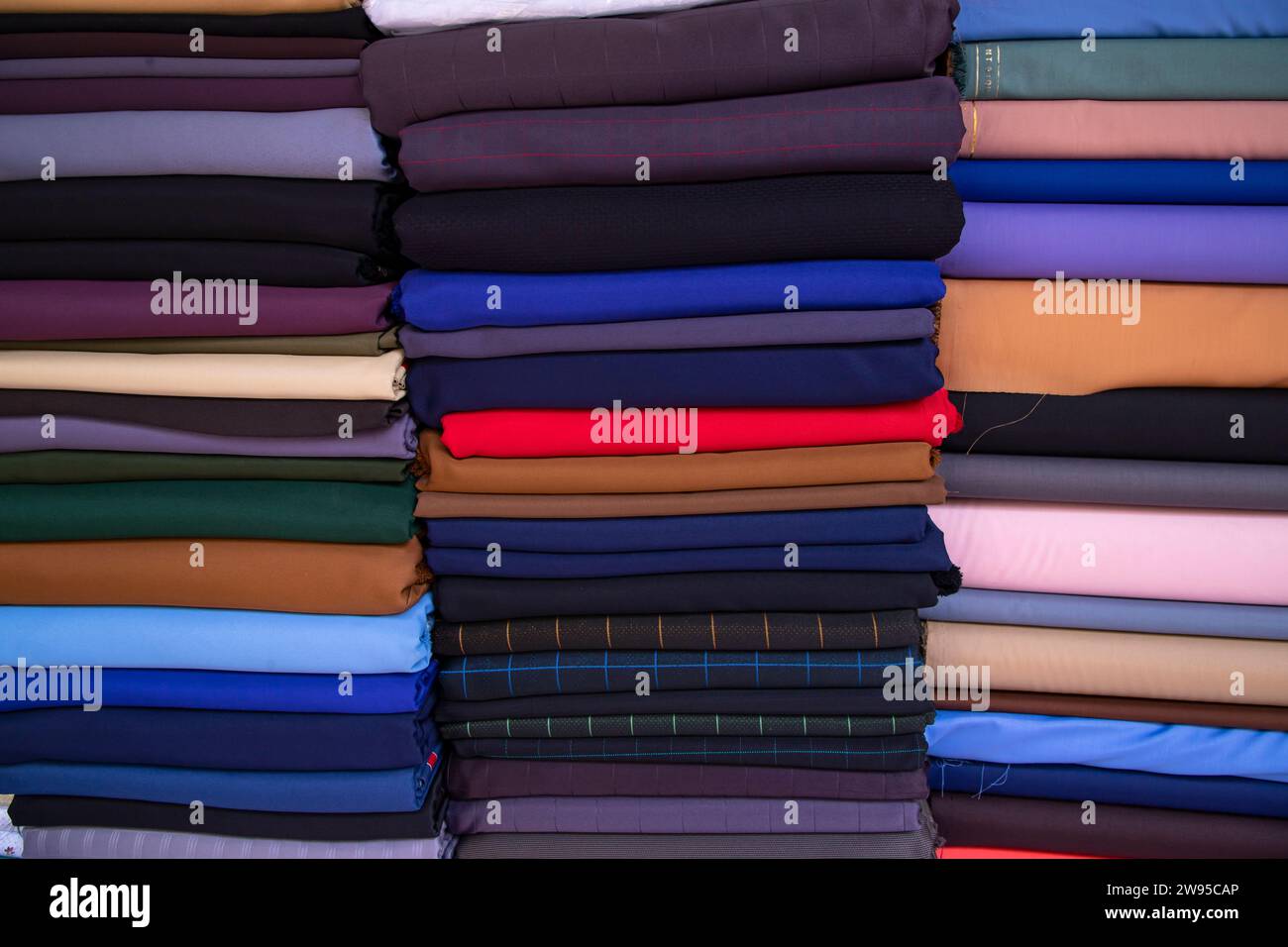 Multicolor textile fabric abstract pattern textures Can be used as ...