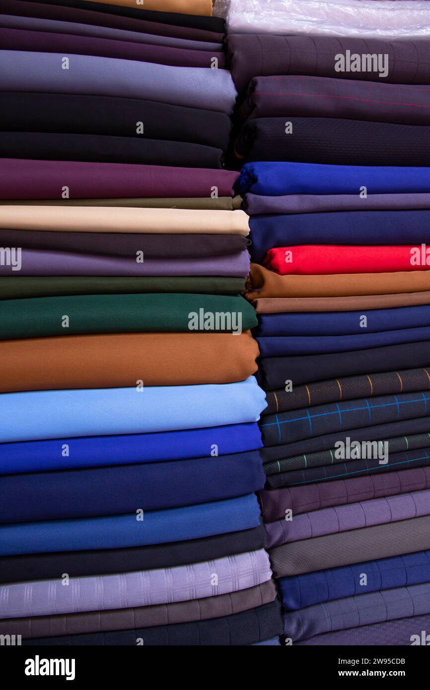 Multicolor textile fabric abstract pattern textures Can be used as ...