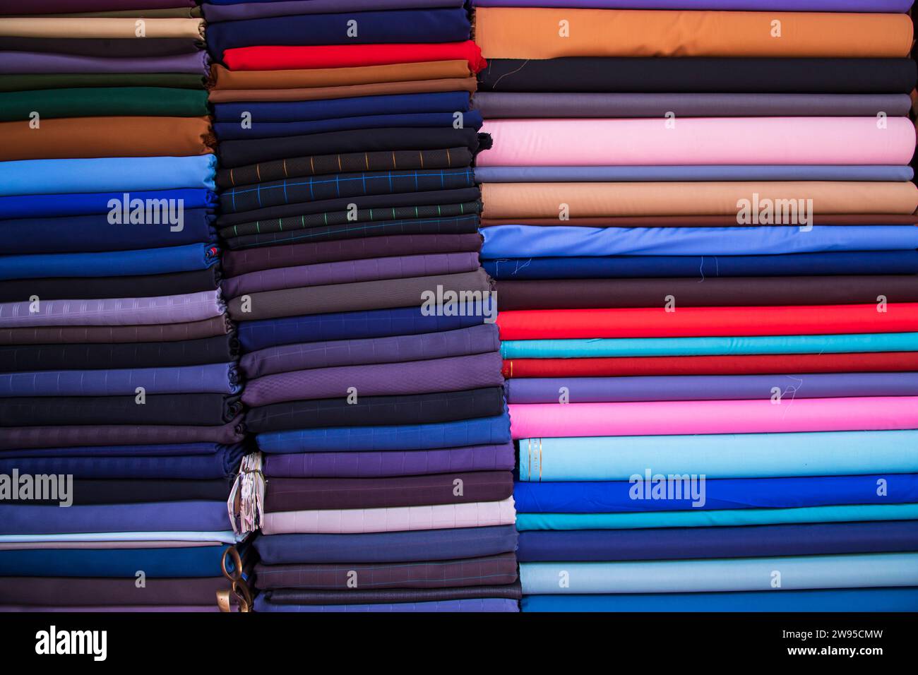 Multicolor textile fabric abstract pattern textures Can be used as ...