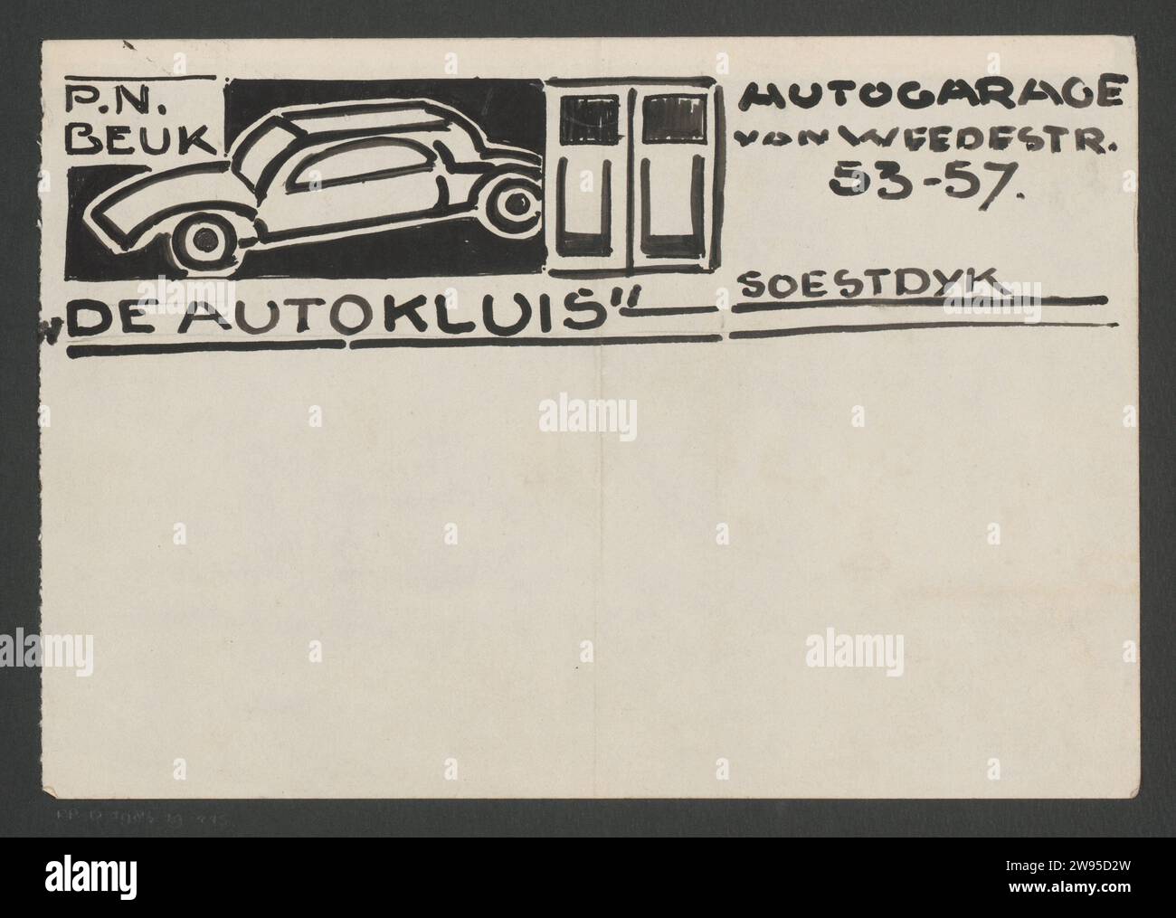 Garage letterhead hi-res stock photography and images - Alamy
