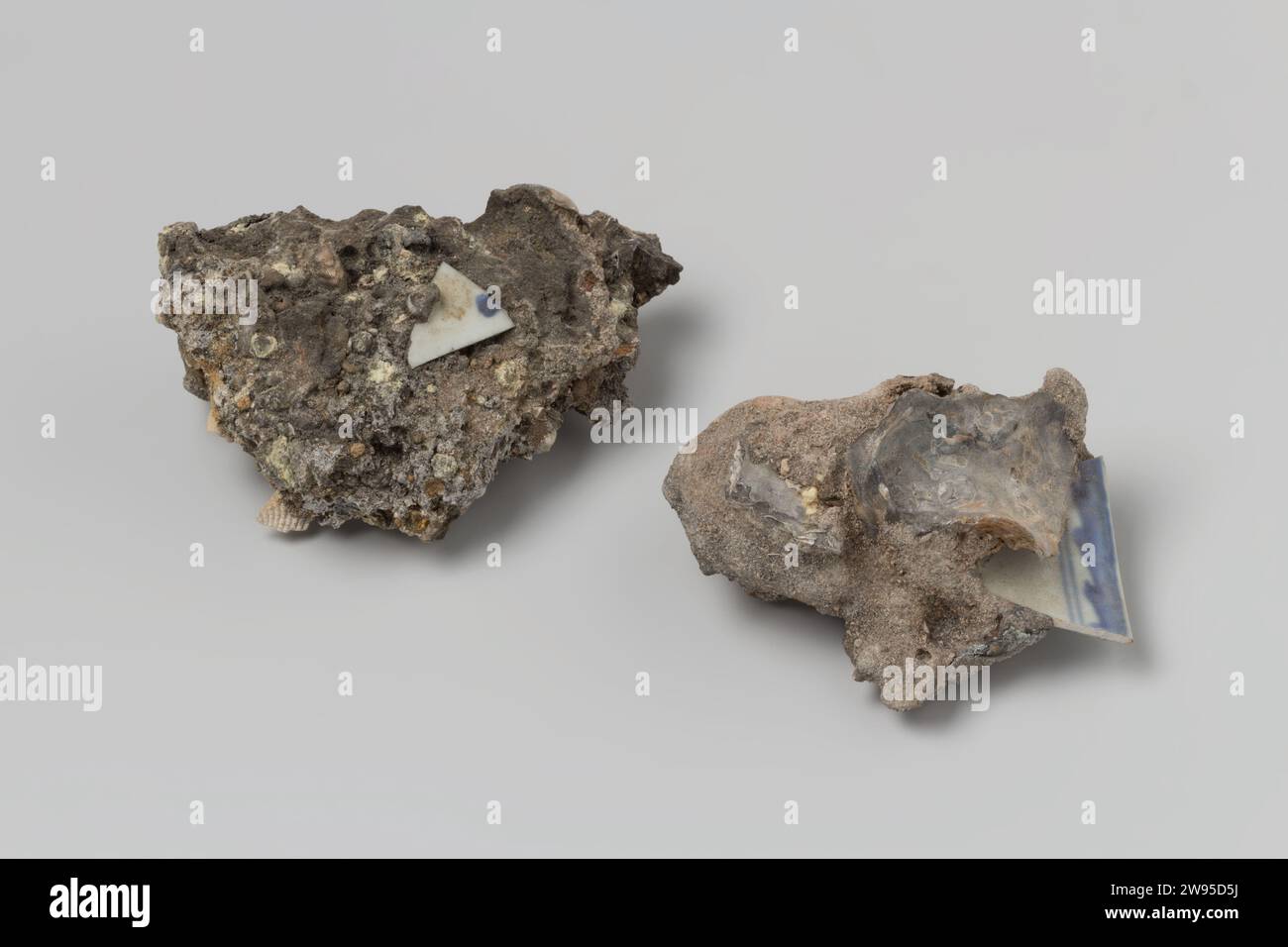 Porcelain Shards from V.O.C. ship De 'Witte Leeuw', Anonymous, Before ...