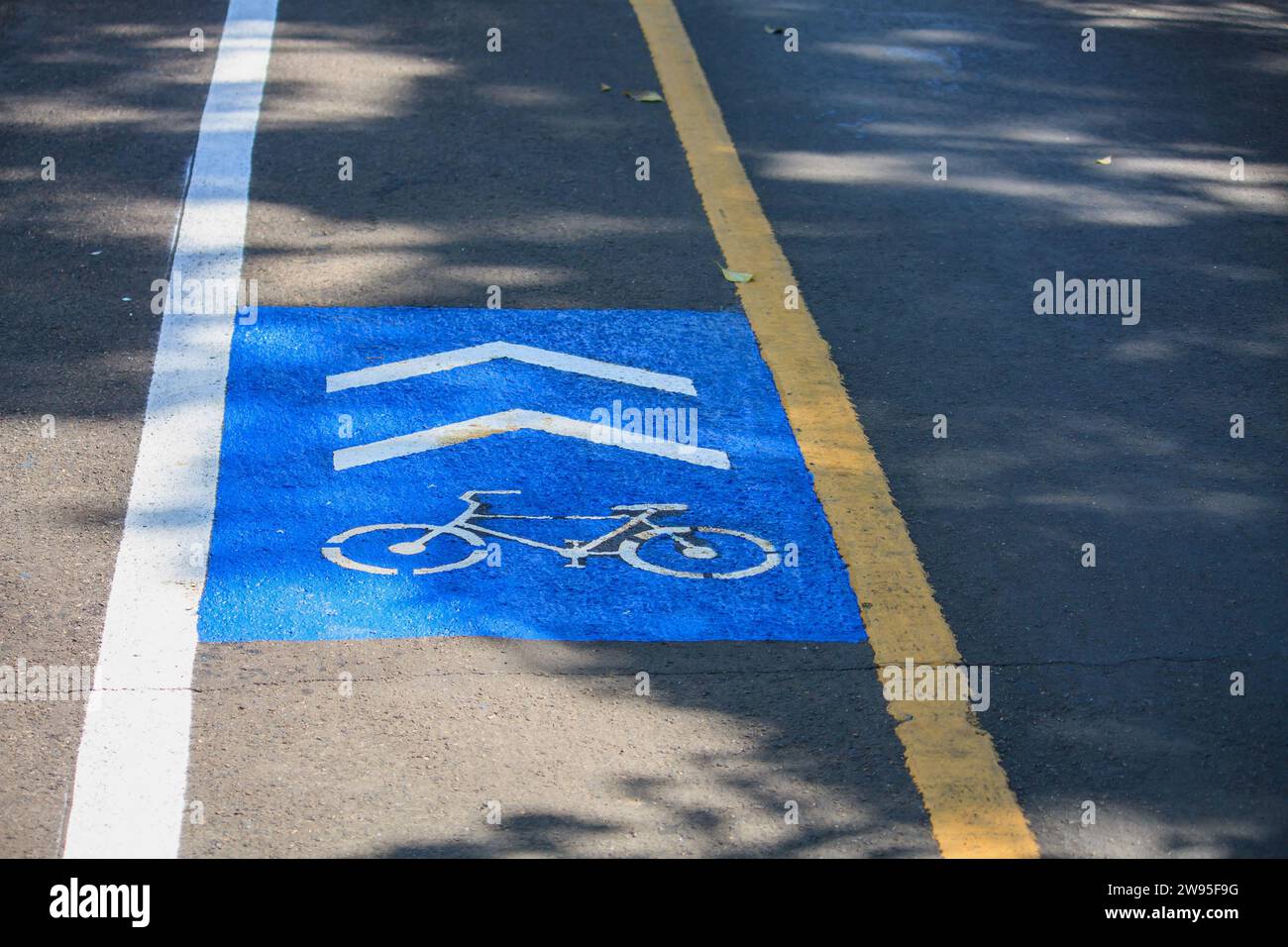 Bike lane signs. Dedicated bicycle lanes, designed to make cycling ...