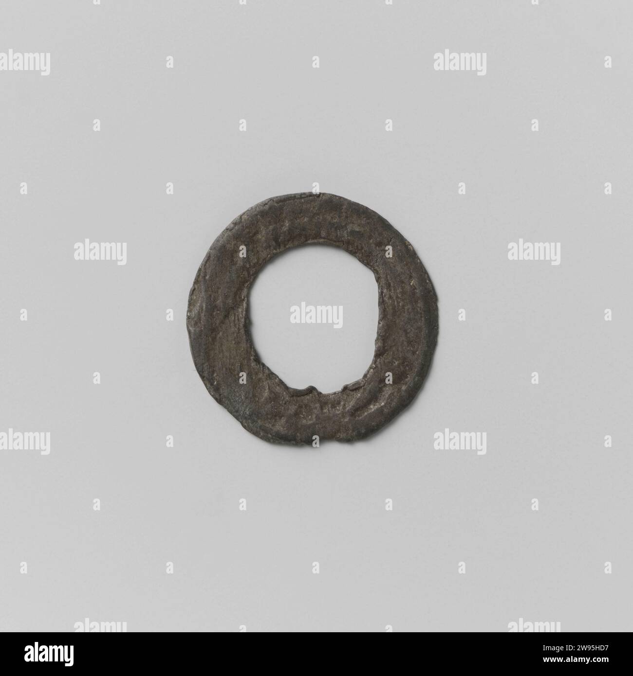 Pitji van Palembang, Sumatra, 1769 - 1821 coin Pewter octagonal mint ...