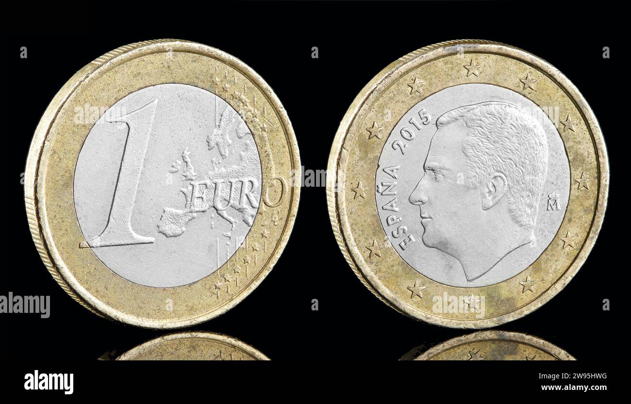2015 spanish euro hi-res stock photography and images - Alamy