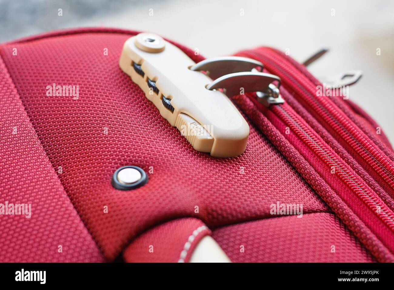 Code number lock suitcase hi-res stock photography and images - Alamy