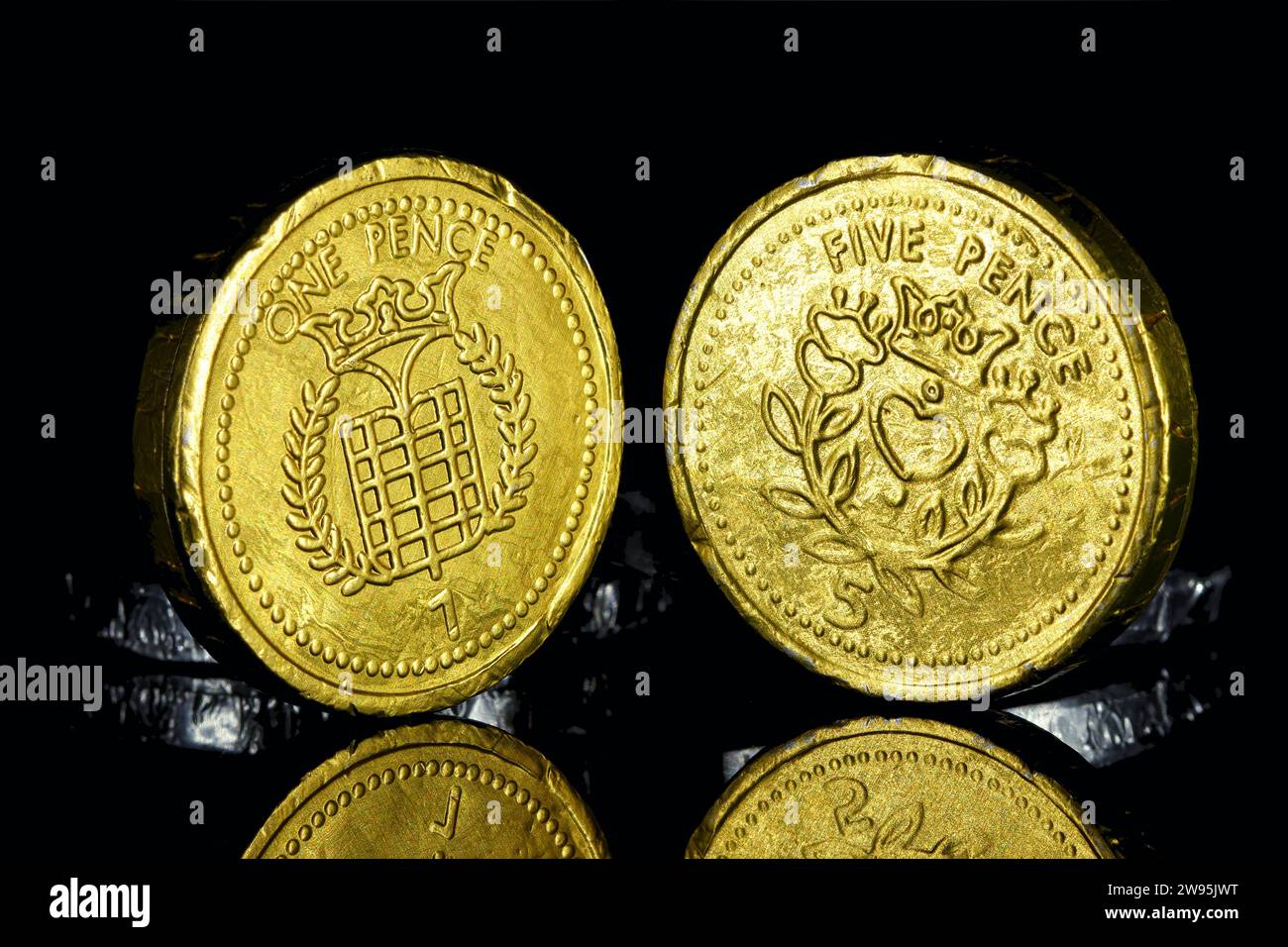 One penny chocolate hi-res stock photography and images - Alamy