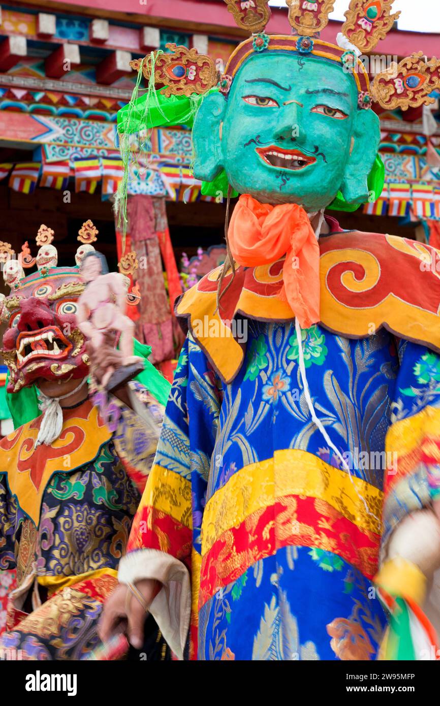 Tibetan mask hi-res stock photography and images - Alamy