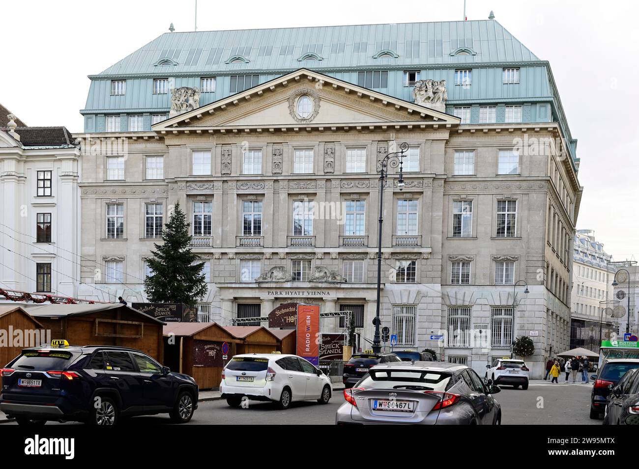 Vienna, Austria. Park Hyatt Vienna am Hof in the first district of ...