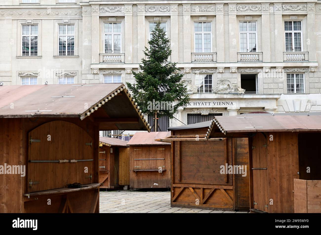 Vienna, Austria. Park Hyatt Vienna am Hof in the first district of ...
