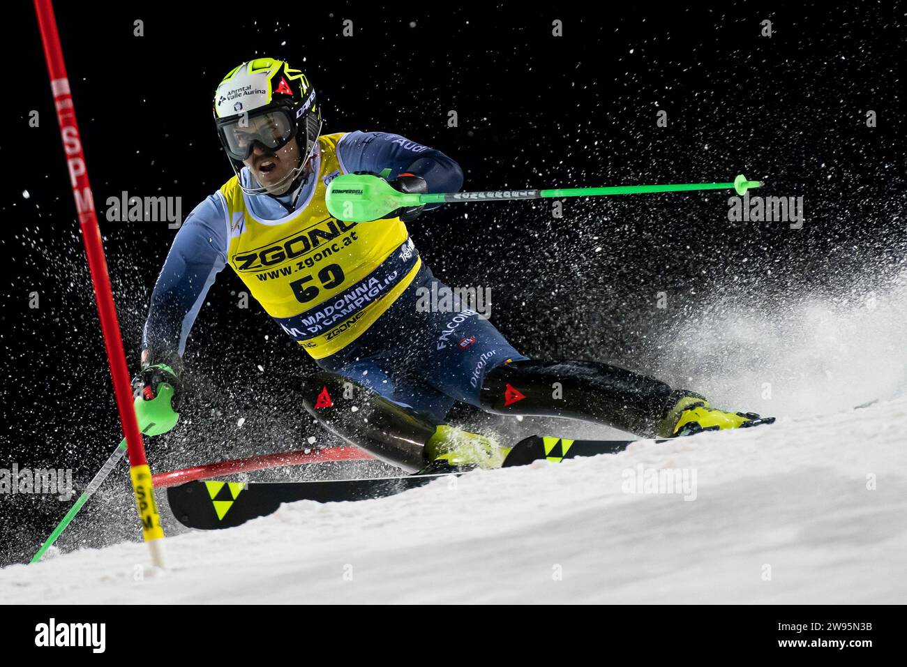 Madonna di Campiglio, Trento, Italy 22 December 2023: MAURBERGER Simon ...