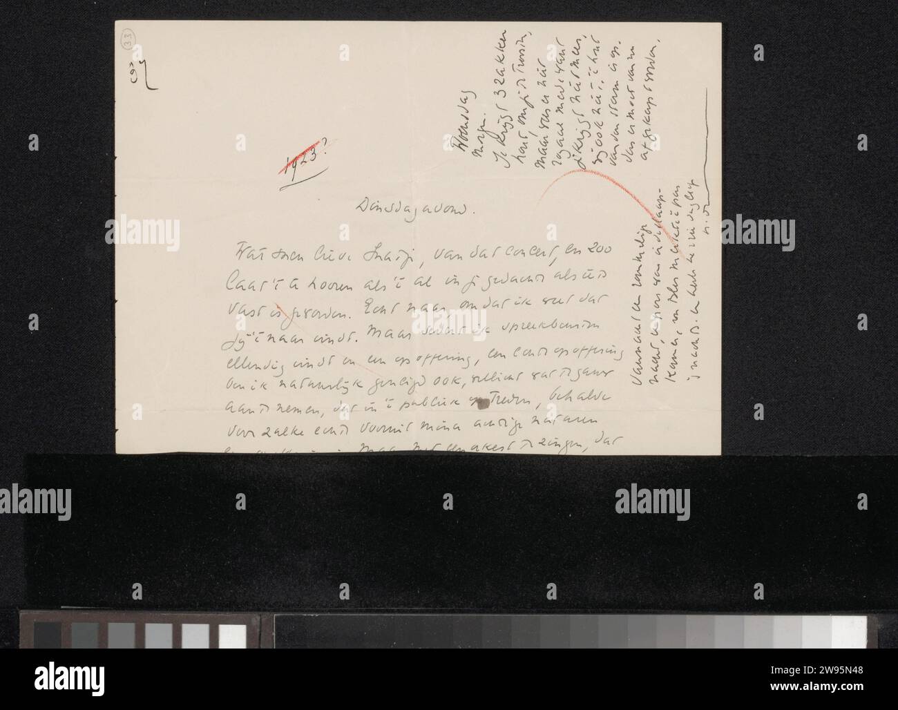 Letter to Ina van Eibergen Santhagens-Waller, Richard Nicolaüs Roland ...