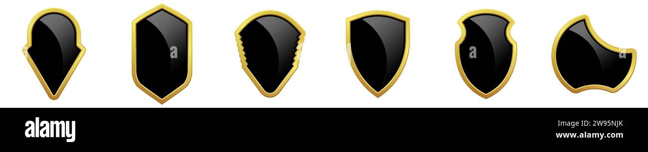 Realistic glass frame vector Cut Out Stock Images & Pictures - Alamy